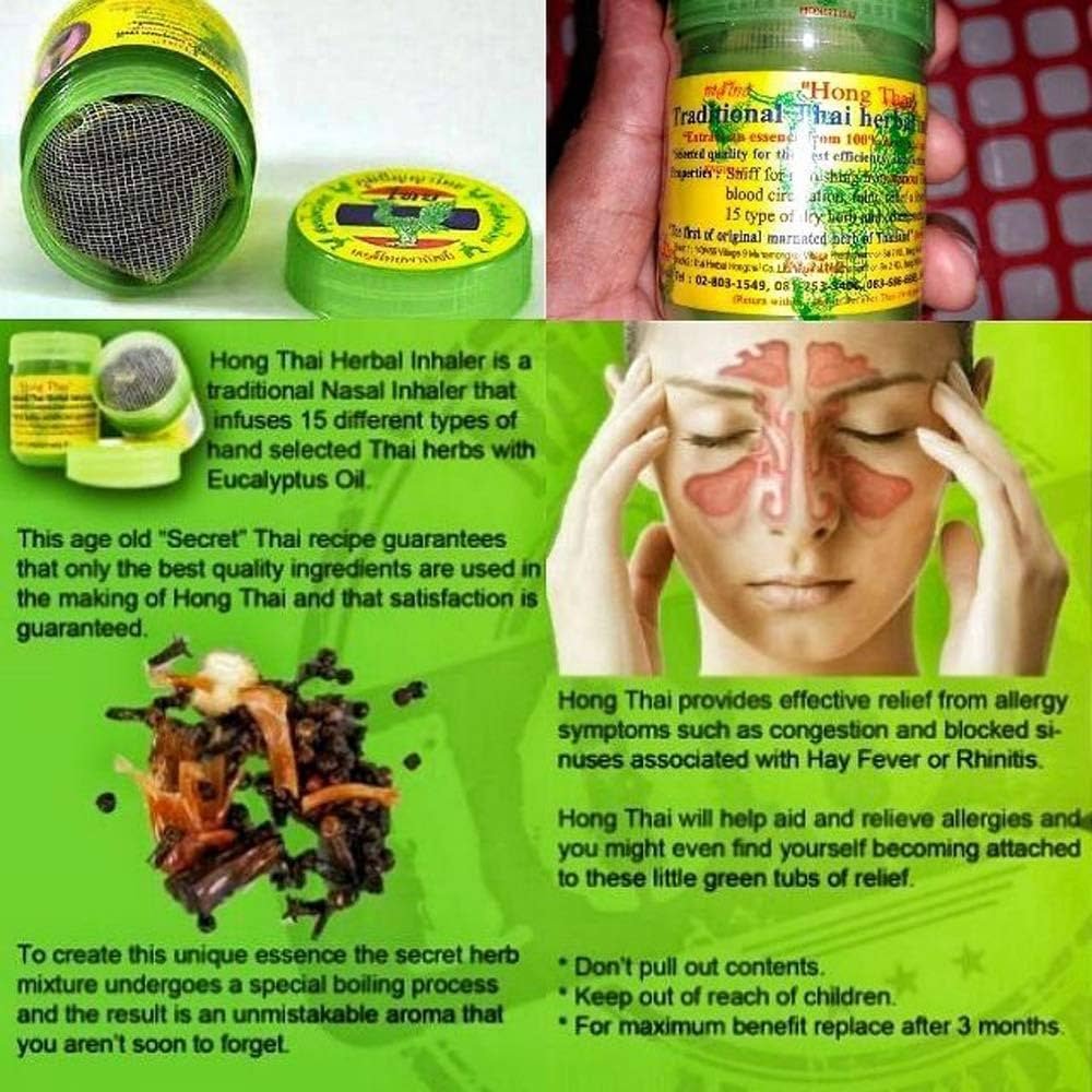 Hong Thai Herbal Inhaler 5gm – Hair Craft BD