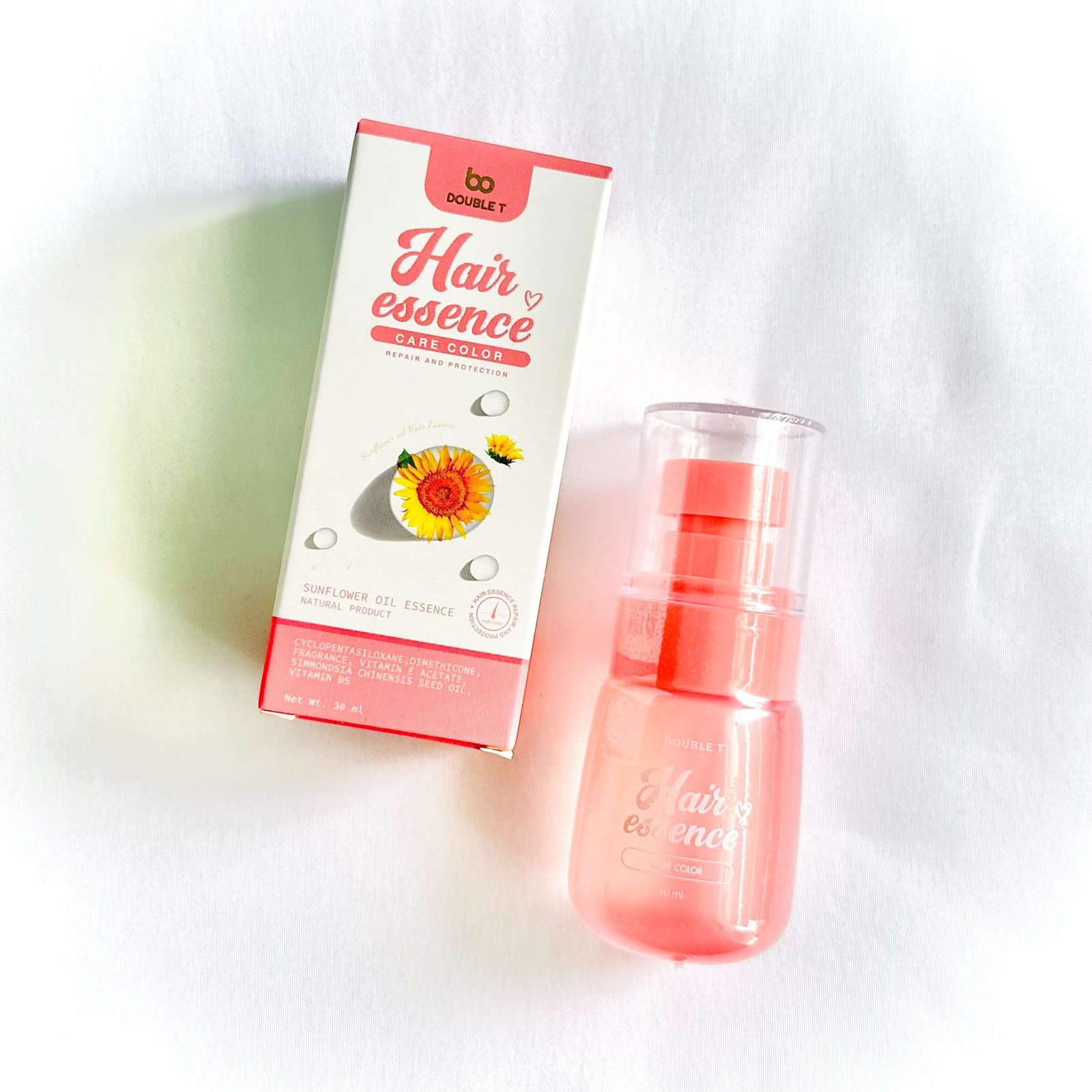 Double T Hair Essence Serum Care Color for Colored Permed Curled Dry ...